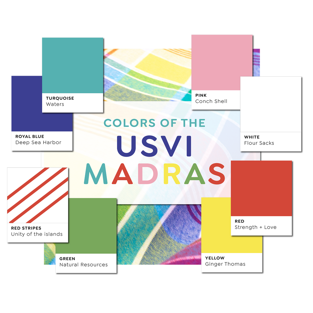 US Virgin Islands Madras – Debbie Sun Design Studio